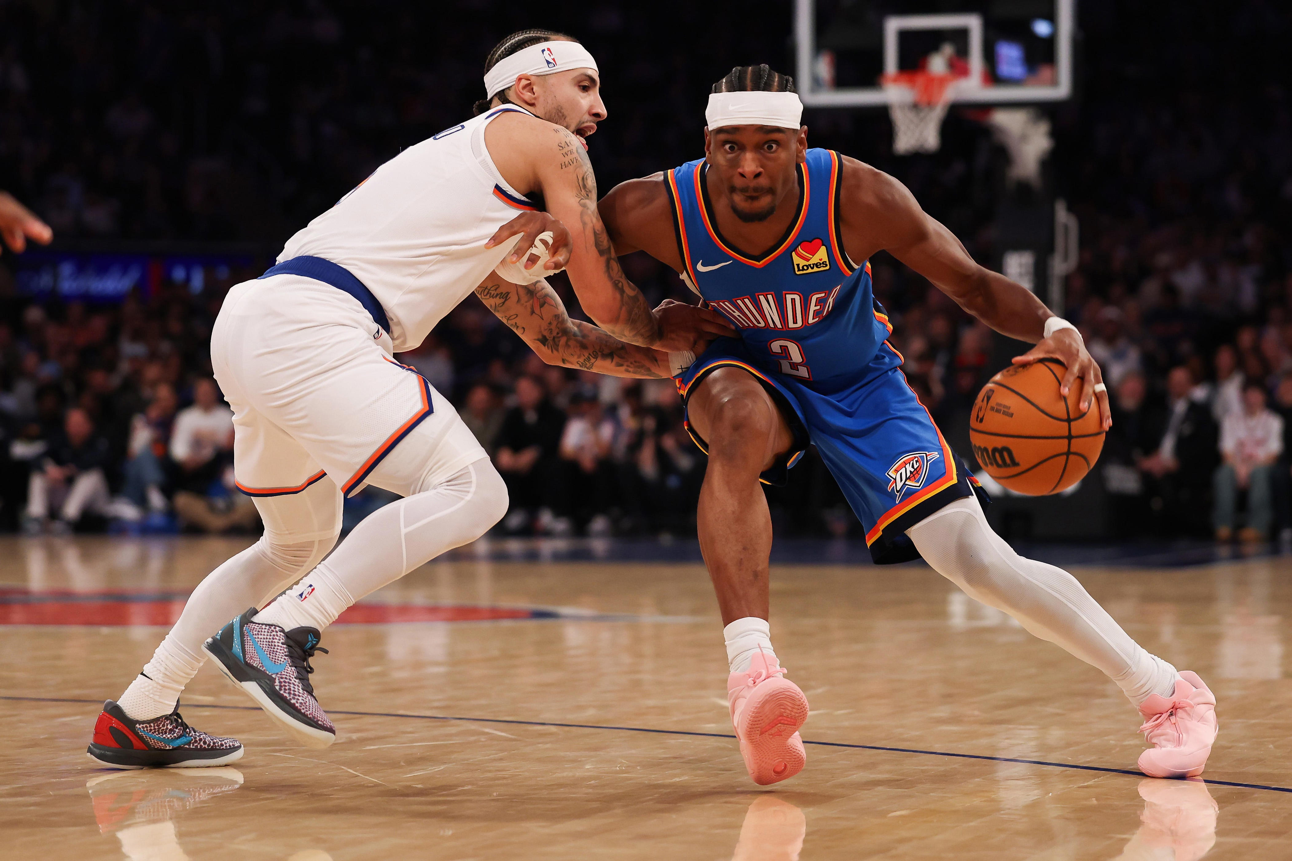 Thunder vs Knicks highlights: Shai Gilgeous-Alexander, OKC outlast New ...
