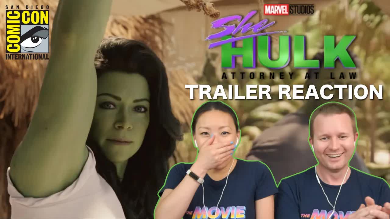 She-Hulk: Attorney at Law official trailer (SDCC) // reaction & review