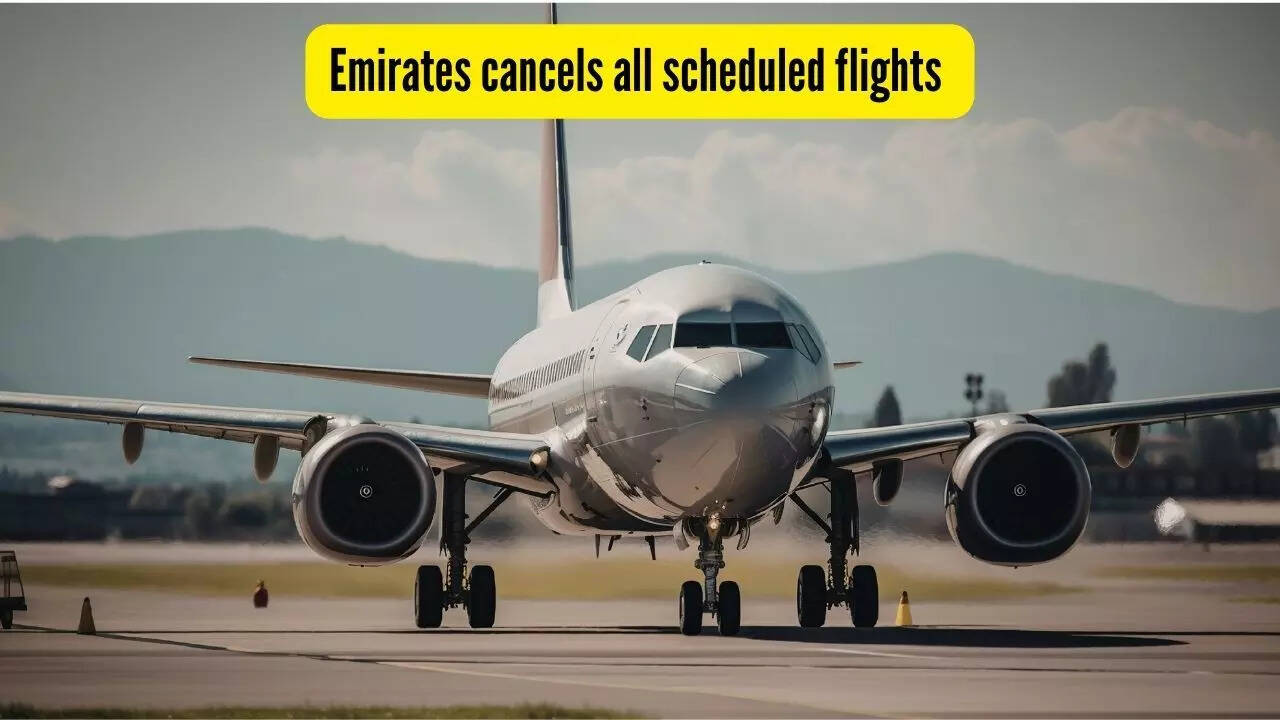 Dubai Airports update: Emirates suspends all scheduled flights until ...