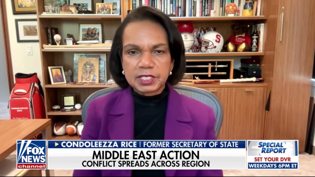Ex-Secretary of State Condoleezza Rice urges Trump admin to 'take care ...
