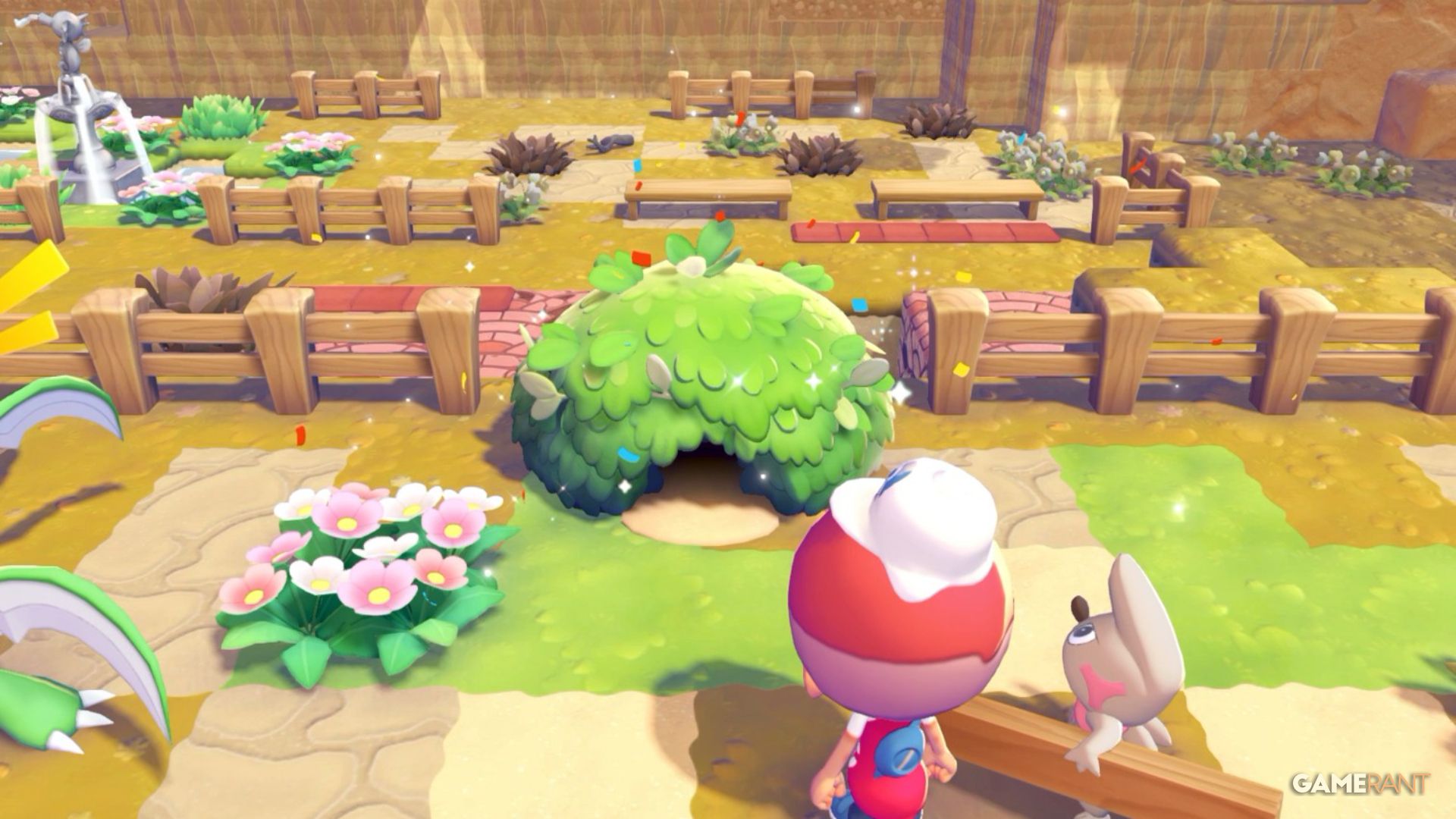 How to make a house and get a Ditto flag in Pokopia
