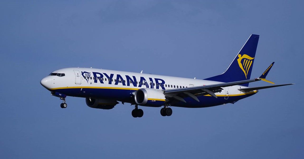 Ryanair flight lands low on fuel