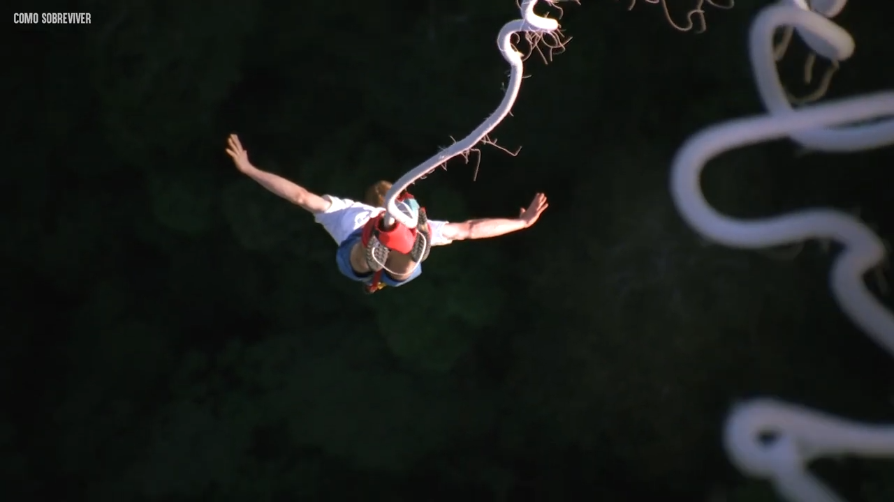 Como algumas pessoas sobreviveram quando a corda do bungee jump arrebentou