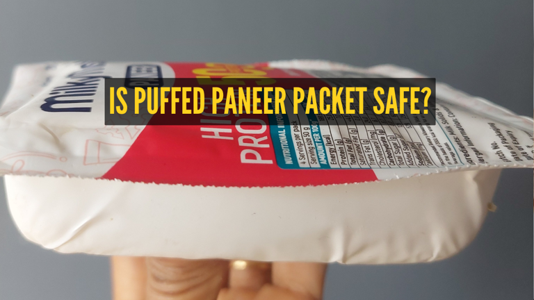 Should you buy paneer packet which is puffed? This is what happened ...
