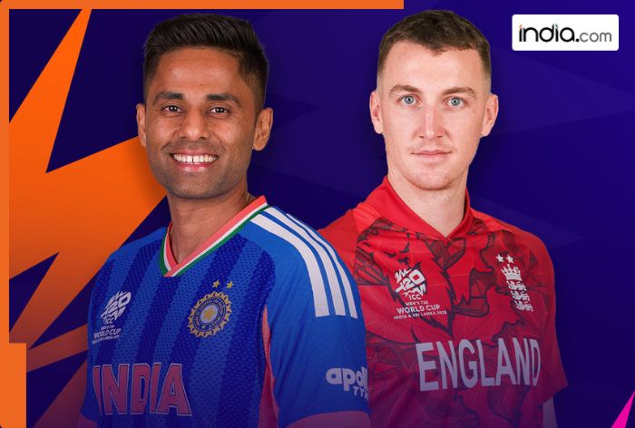 India vs England semi final ICC T20 World Cup 2026 live score ...