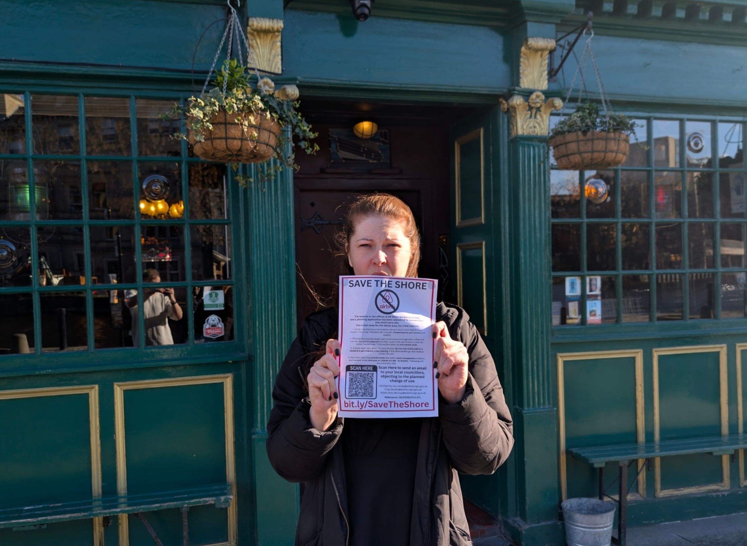 Edinburgh business owners say plans for short-term lets above pub will ...