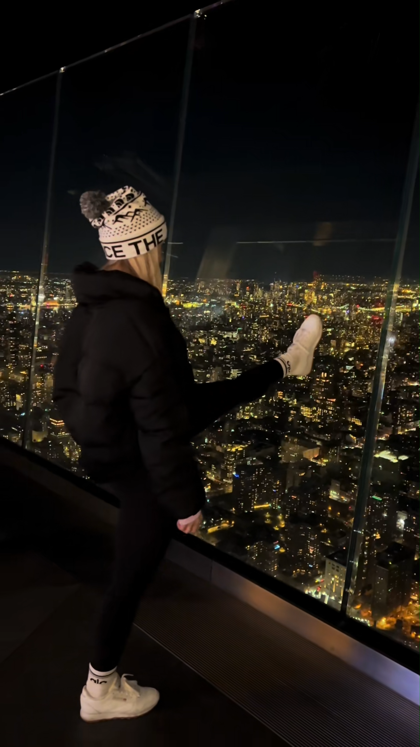 Handstands on the edge of NYC a daredevil balance test