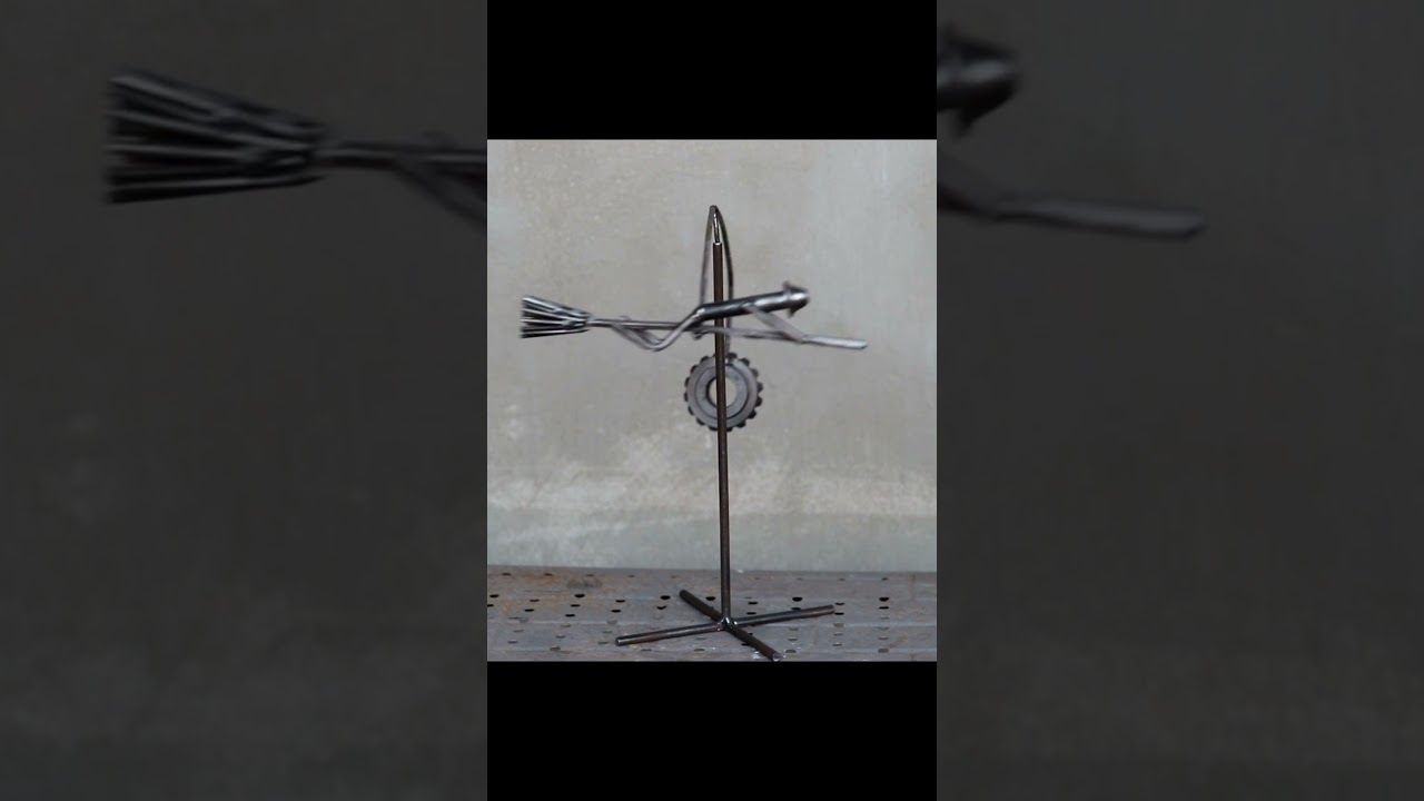 Welding craft idea! Scrap metal art