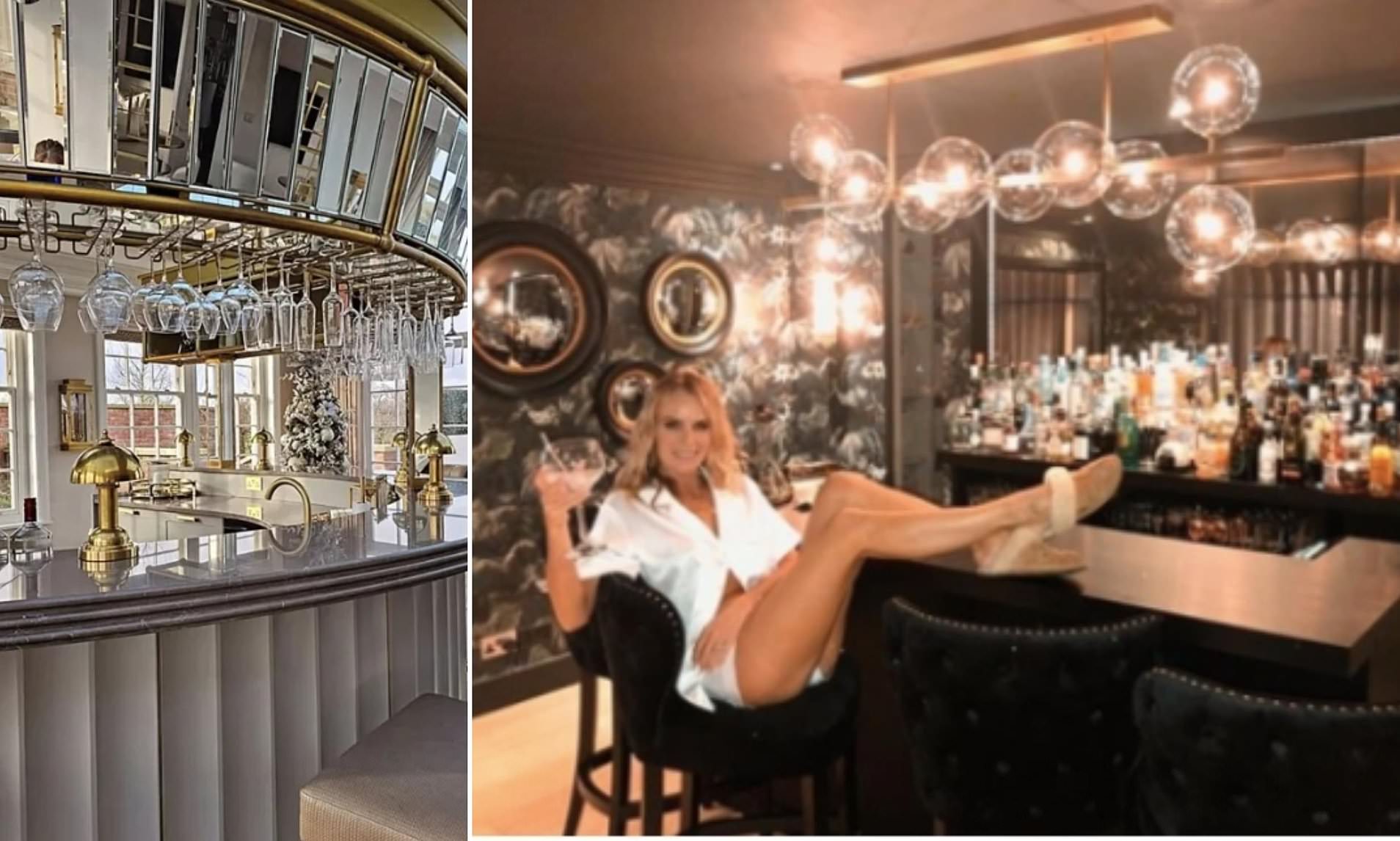 Celebrity home bars ranked from tasteful to tacky - including a TV star ...
