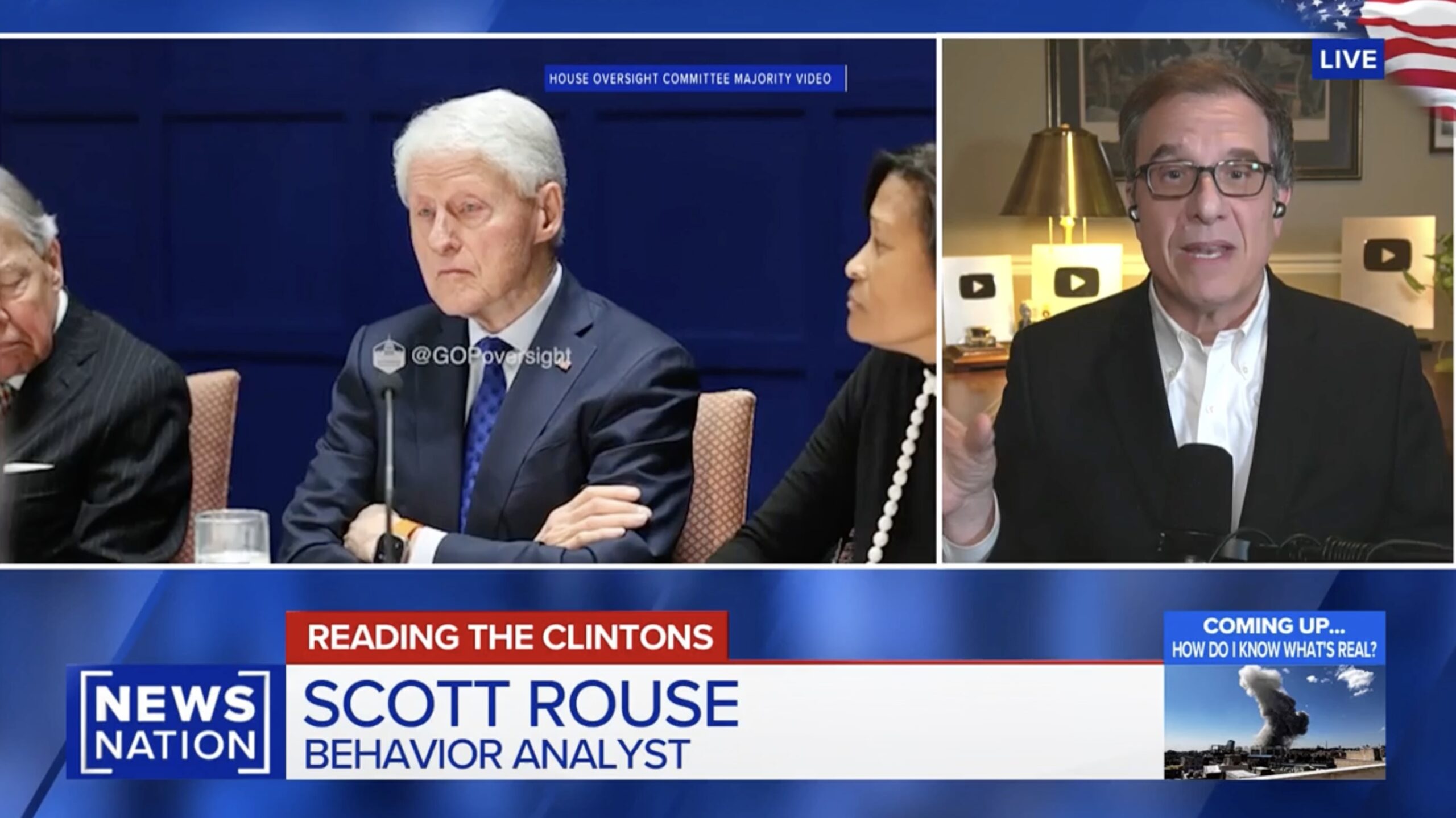 Body language expert says Bill Clinton showed signs of ‘deception’ and ...