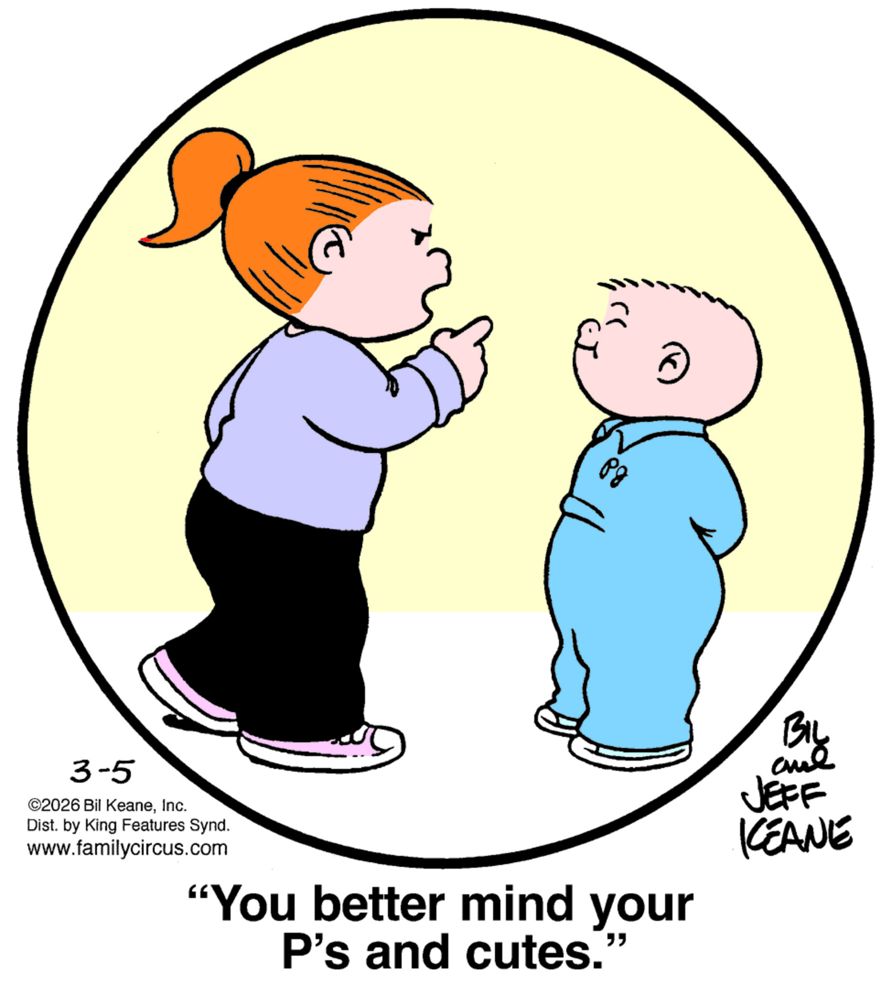 Family Circus by Bil and Jeff Keane