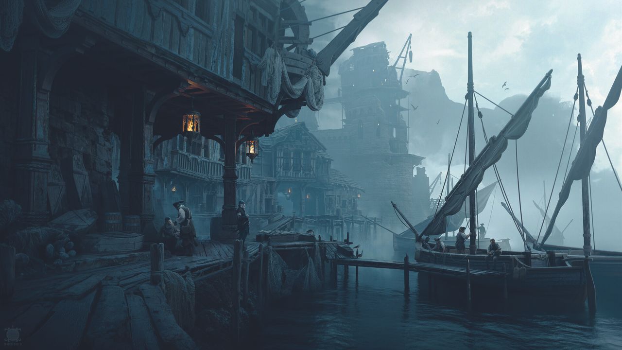 How to create a moody scene with pre-prepared materials