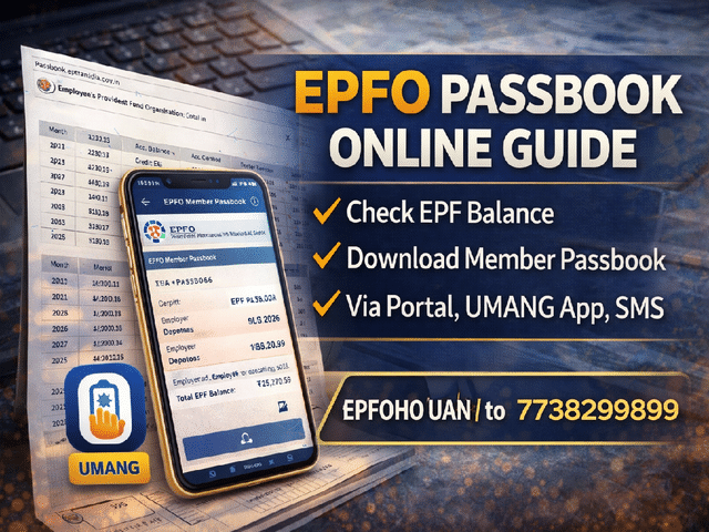 EPFO passbook online: How to check EPF balance and download member ...