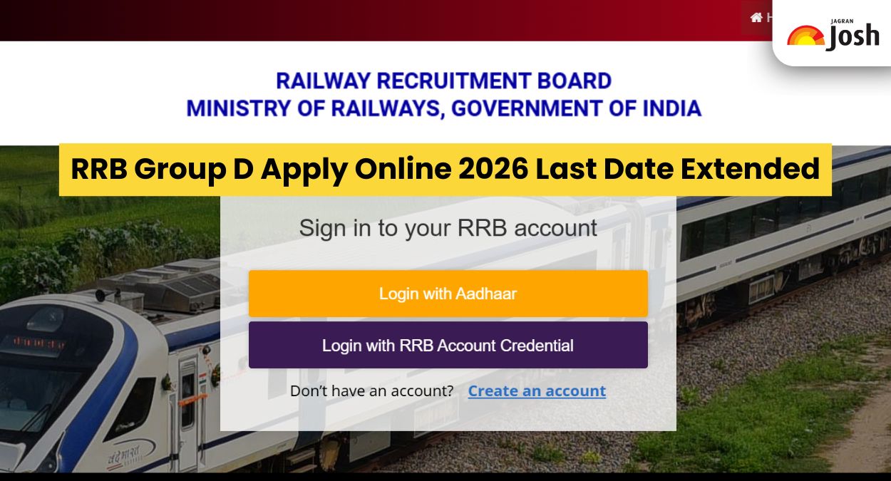 RRB Group D apply online 2026 last date extended till March 11 ...