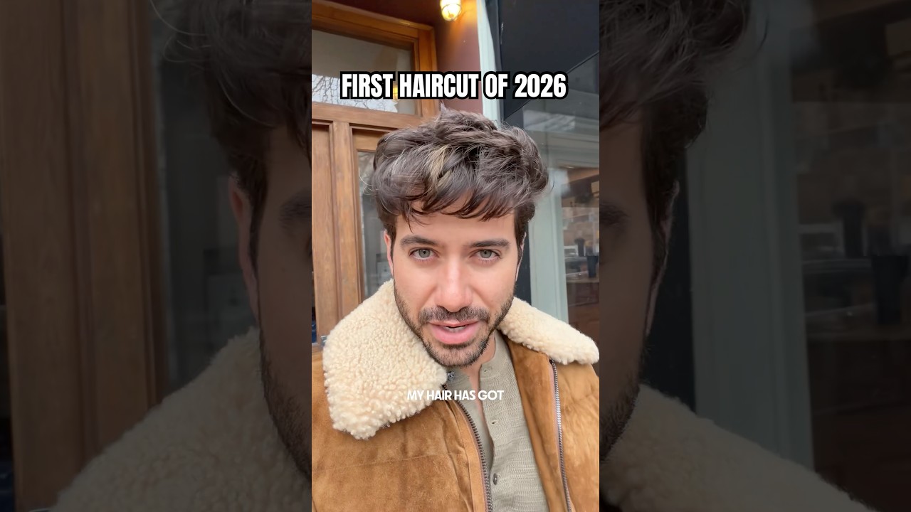 My first haircut of 2026 (mullet)