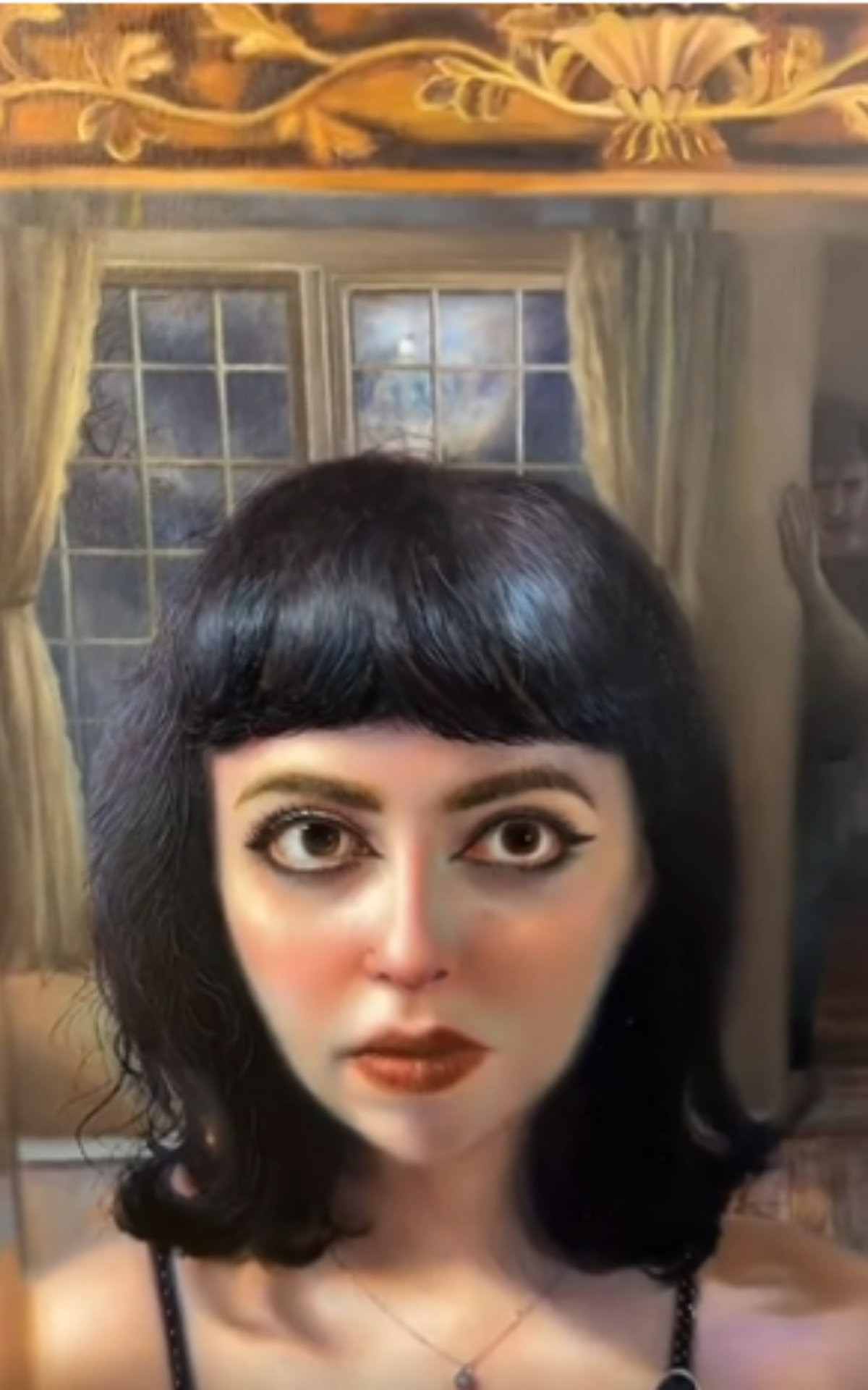Painting myself in a mirror – the ultimate self-portrait challenge