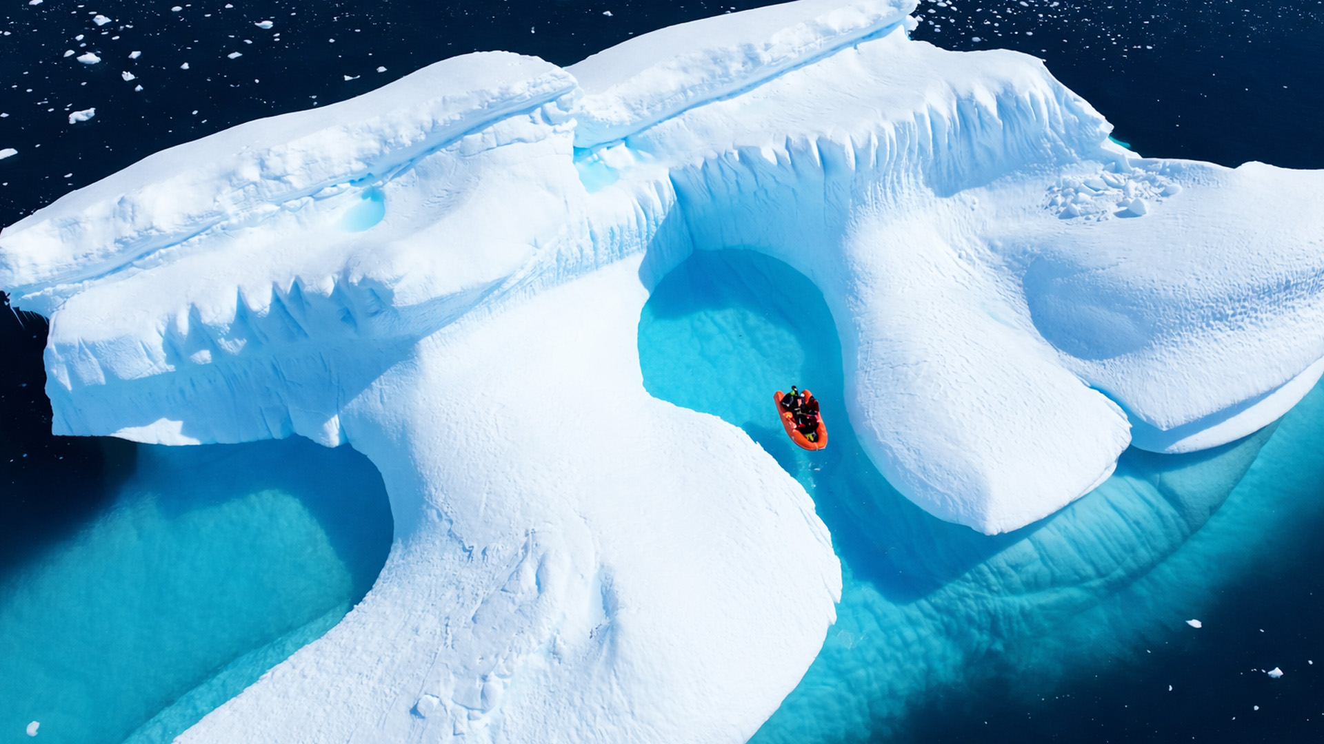 Would you explore this Antarctic maze?