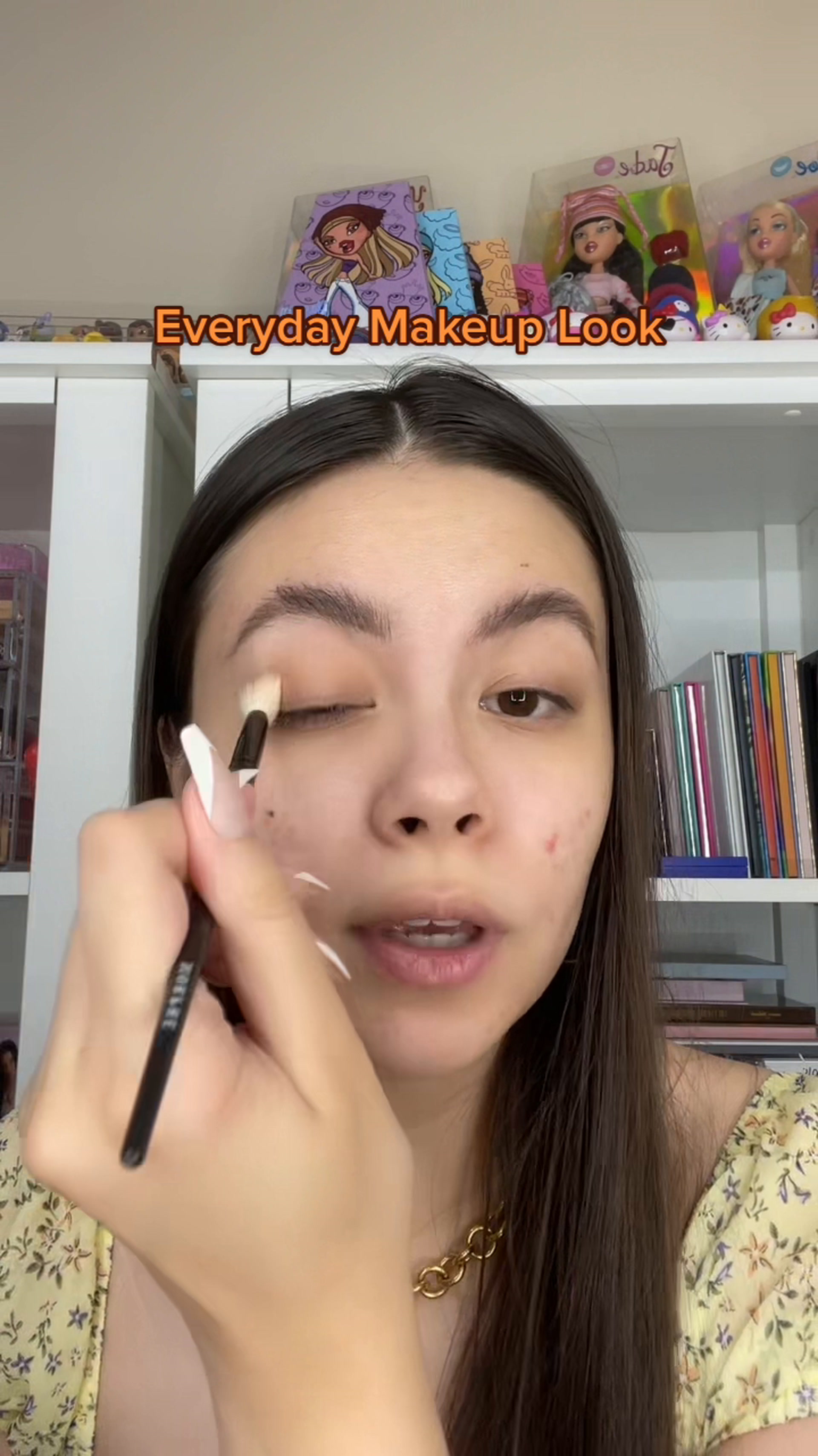 @Yungbrtznixxii everyday makeup - Ania Dziarnowski