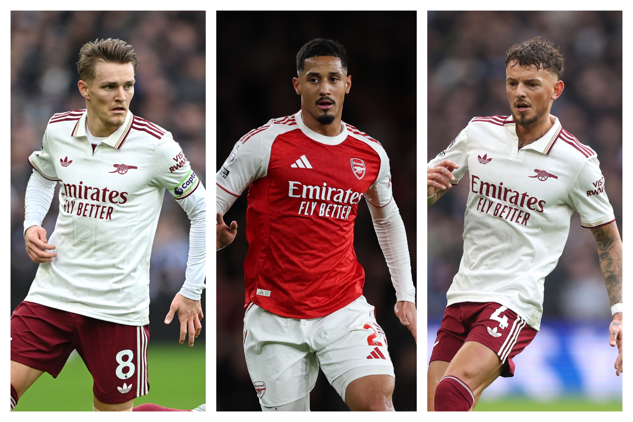 Ødegaard, Saliba & White: Latest Arsenal injury news and return dates ...