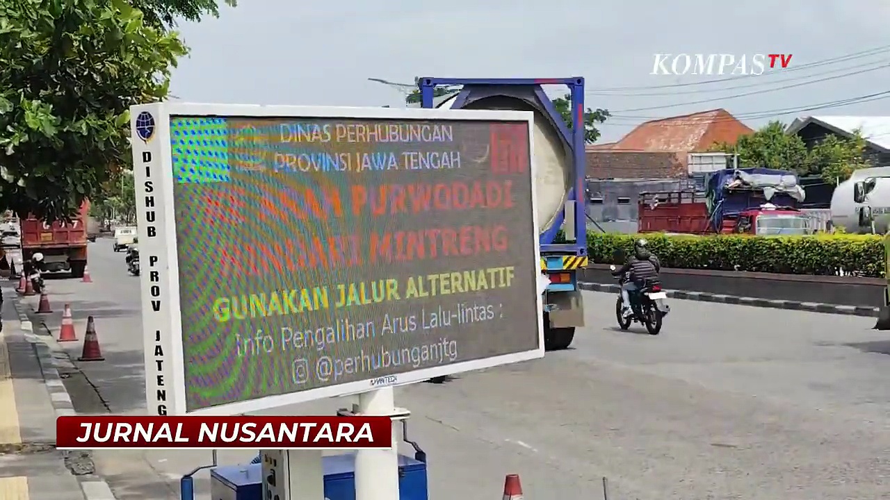 [FULL] Gubernur Jateng Ahmad Luthfi ungkap progres perbaikan jalan ...