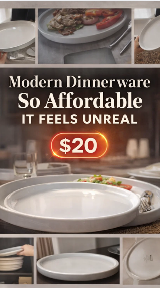 Modern dinnerware so affordable it feels unreal