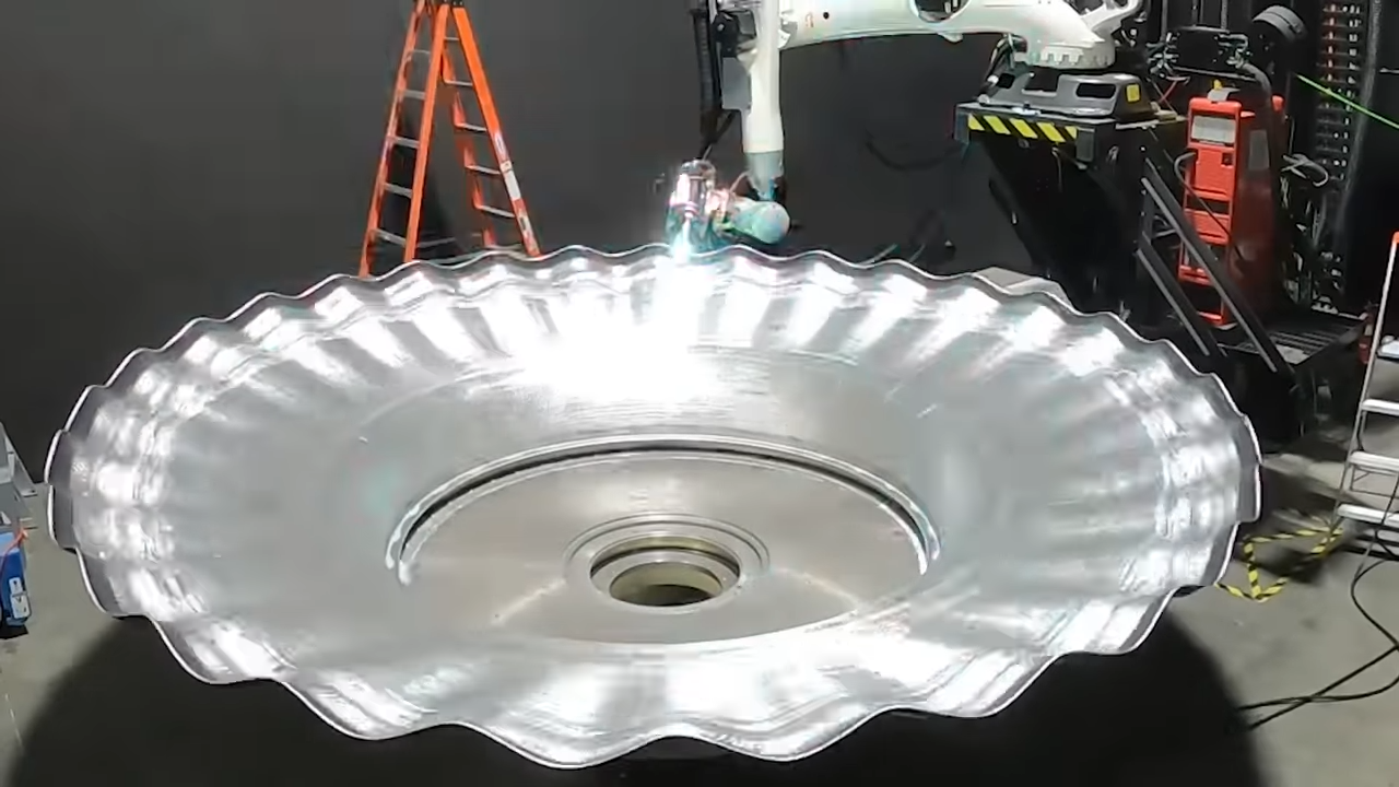 Watch the machine that can print entire rockets