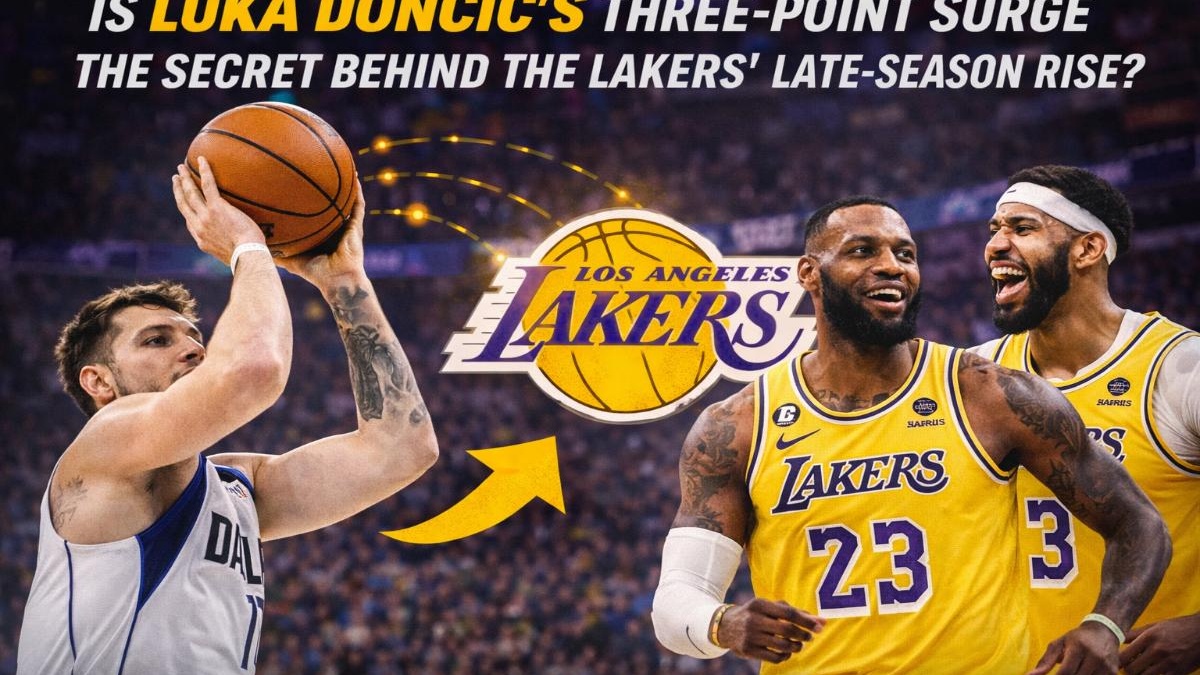 Is Luka Dončić's three-point surge the secret behind the Lakers late ...