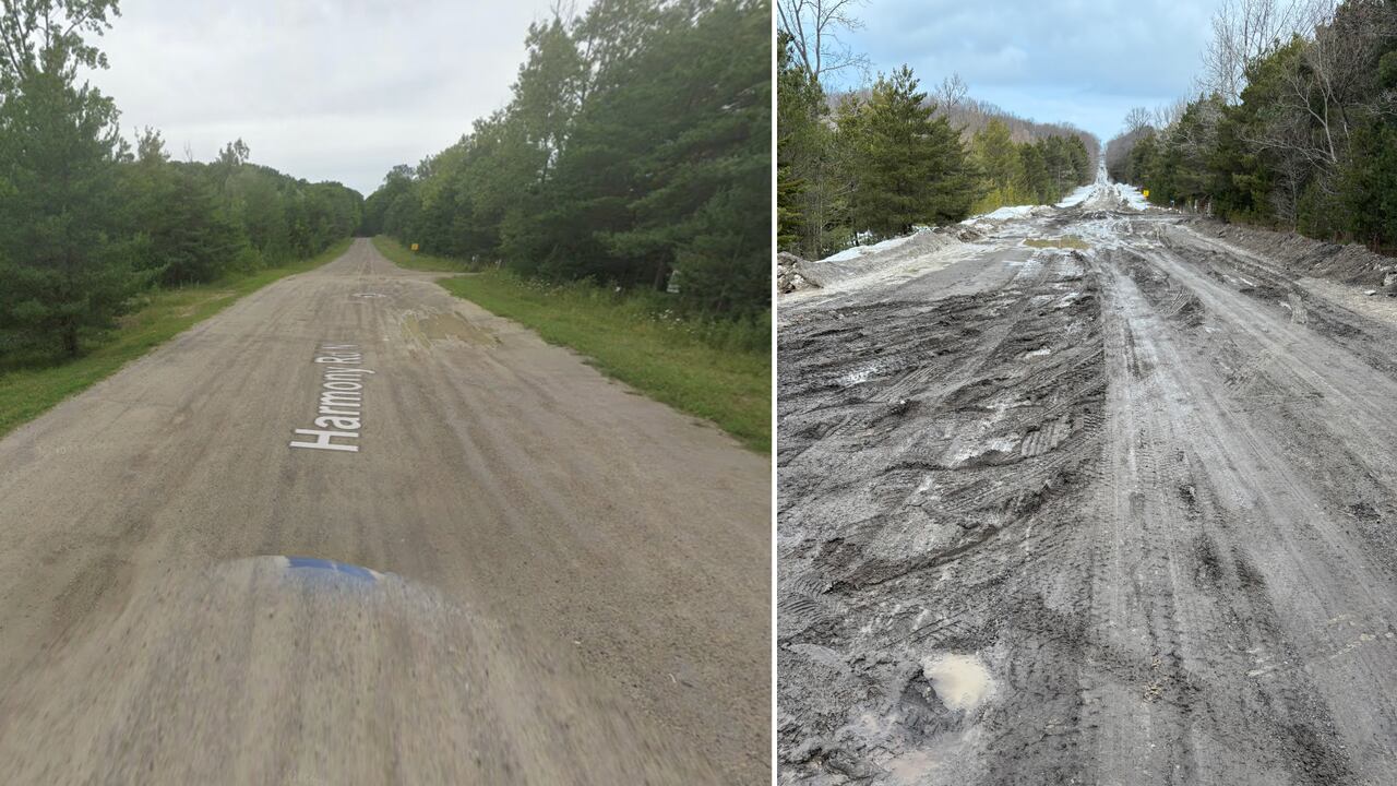 Hundreds of dump trucks are tearing up rural Oshawa road: residents