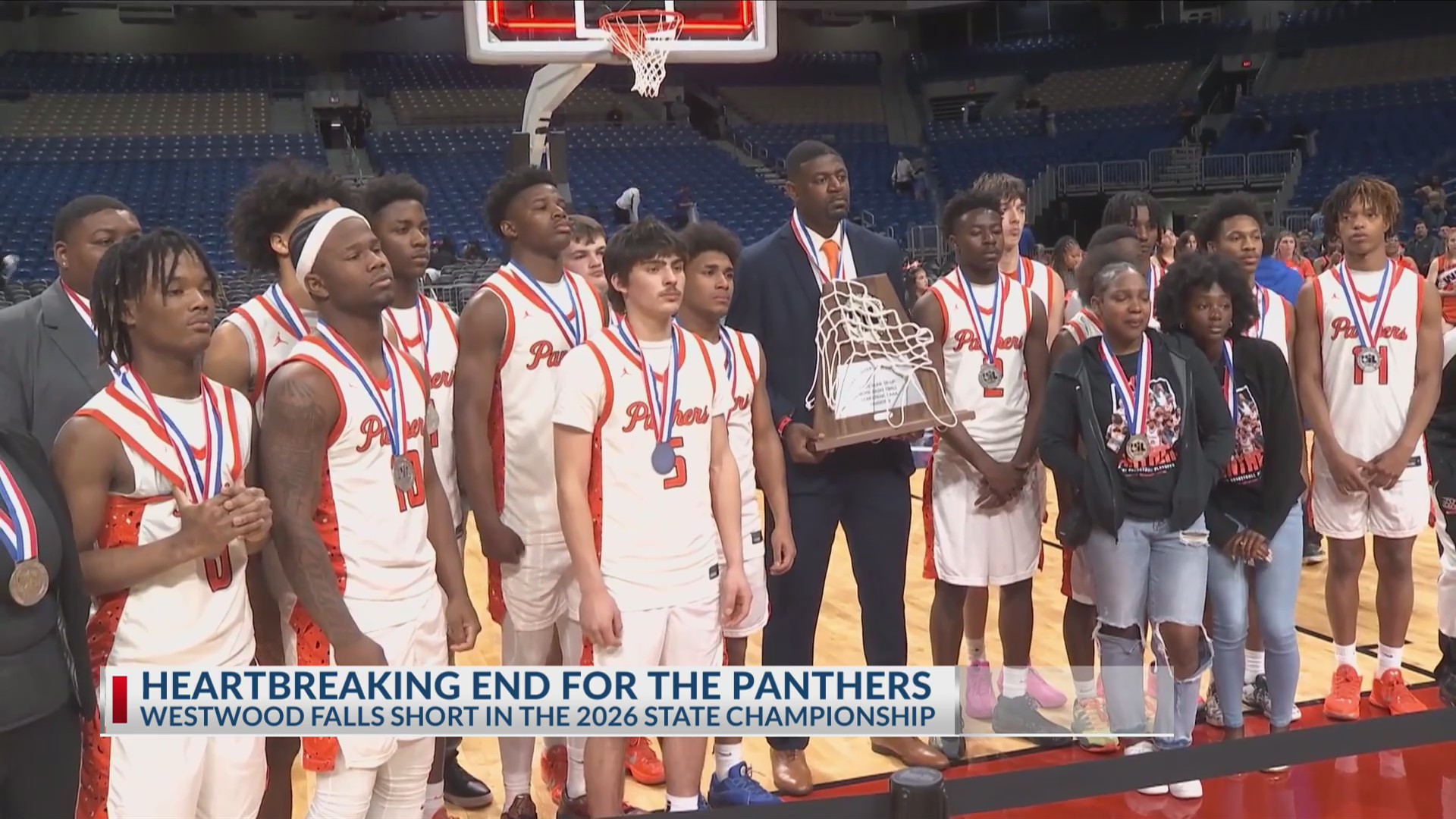 Westwood Panthers fall short in state championship game