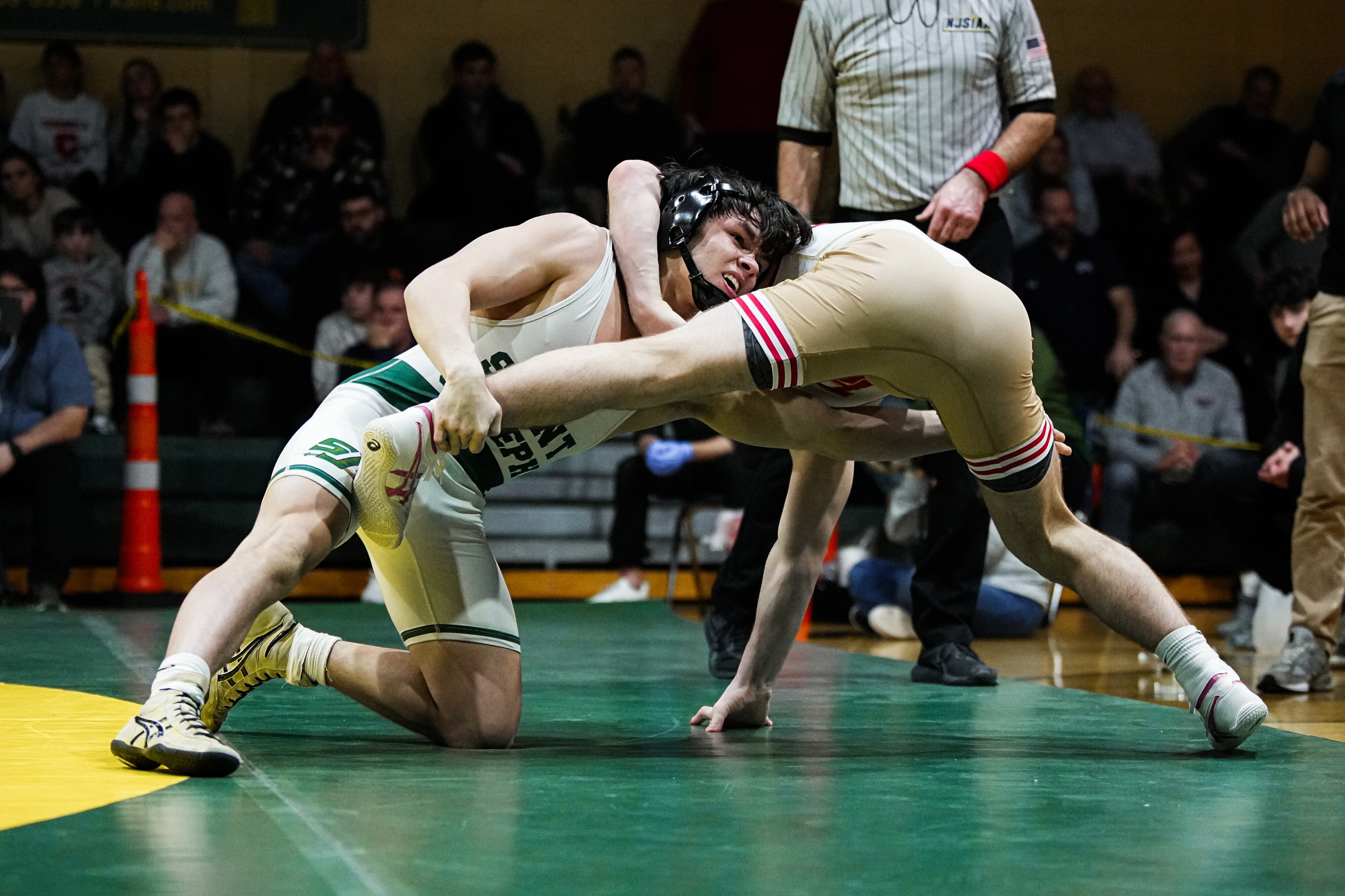 NJ wrestler 1 win away from going back to state final after moving up 2 ...