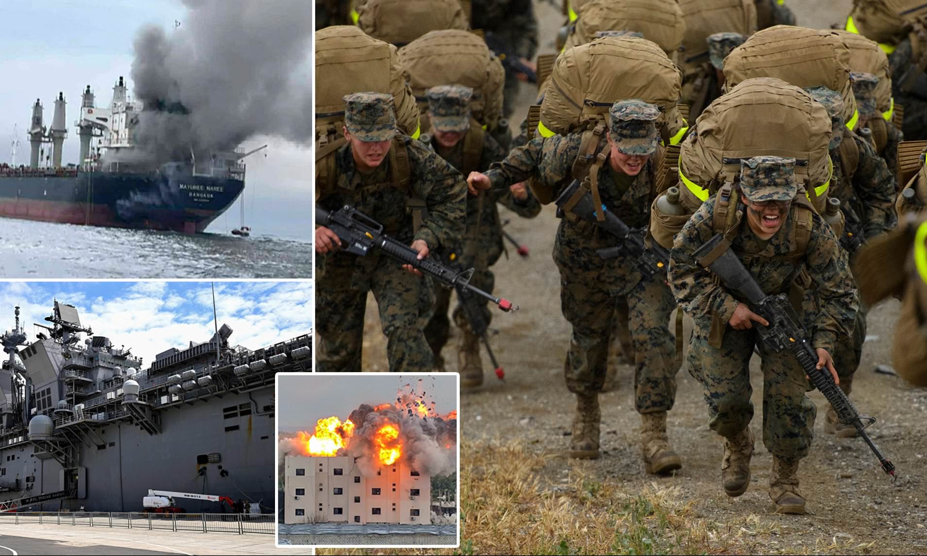 Trump deploys 5,000 marines into Hormuz tinderbox as boots on the ...