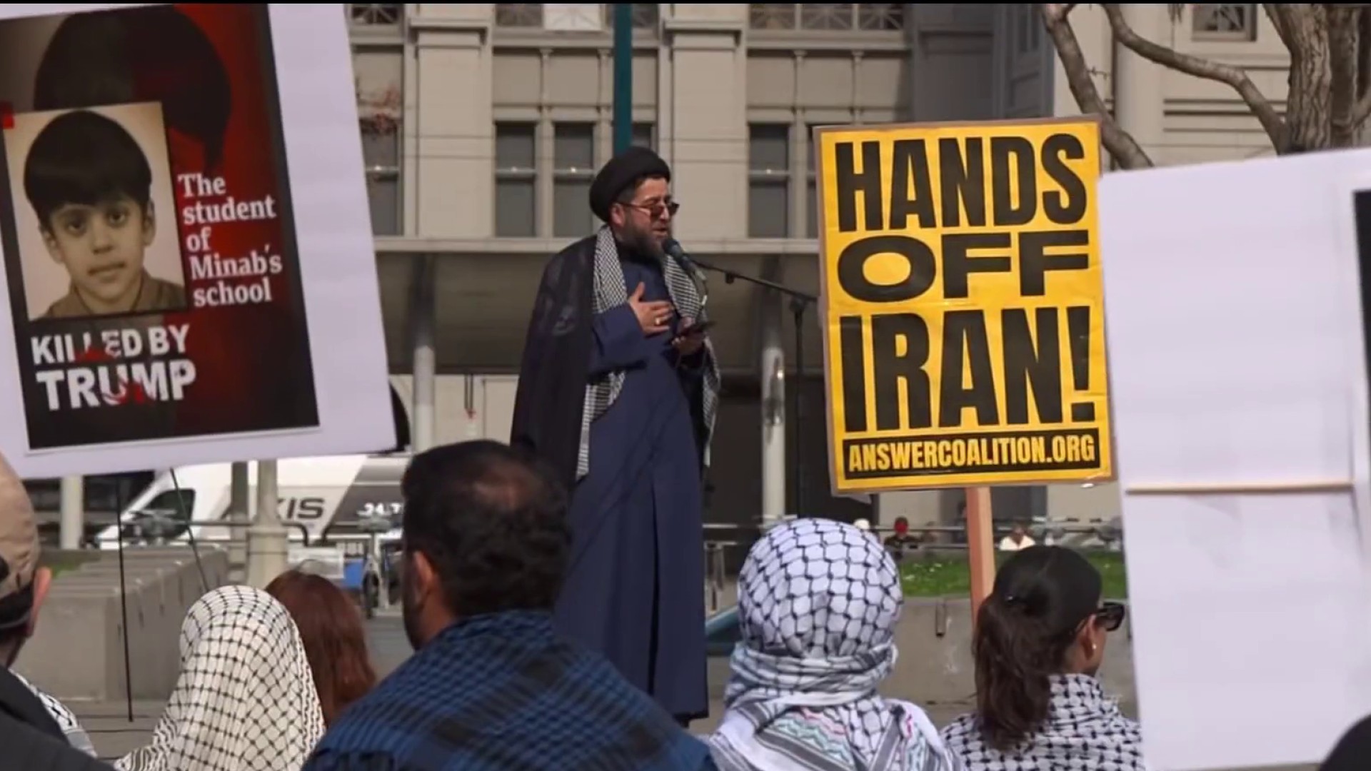 Anti-war protest held in San Francisco