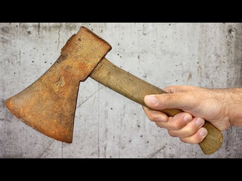 Old German axe restoration magic