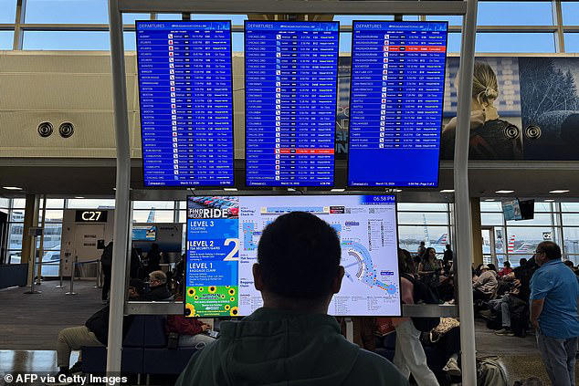 Ground stop issued for all three Washington DC-area airports after ...