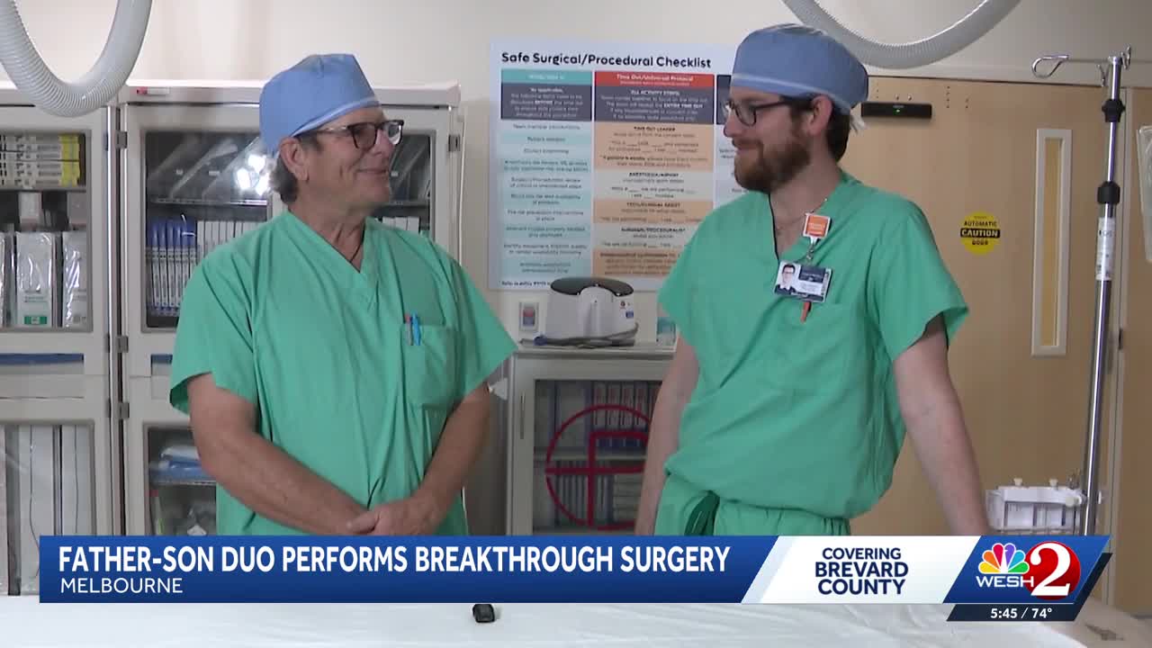 Like father, like son: surgeons share milestone in Melbourne cath lab