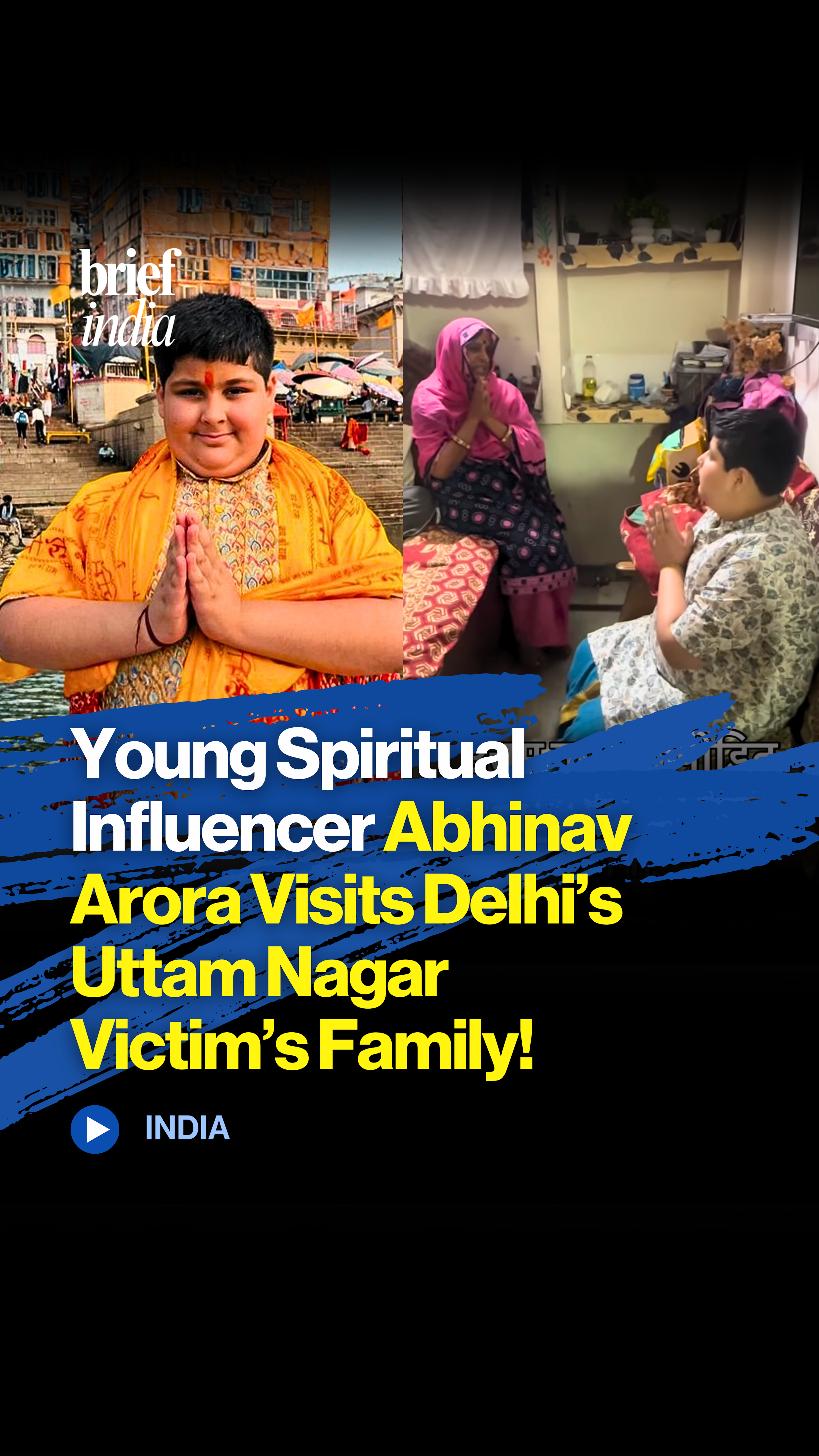 Abhinav Arora visits Uttam Nagar victim’s family, sparks debate online