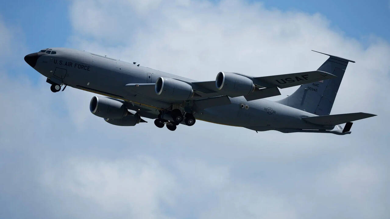 Six crew members of US KC-135 refueling plane killed in Iraq crash