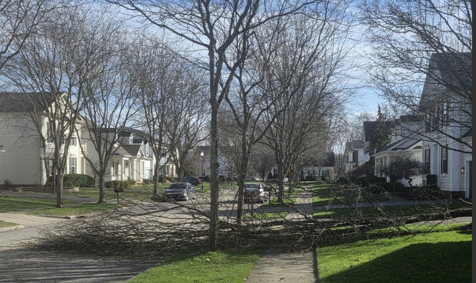 Wind damage causing Ohio power outages the worst since 2012, AEP says