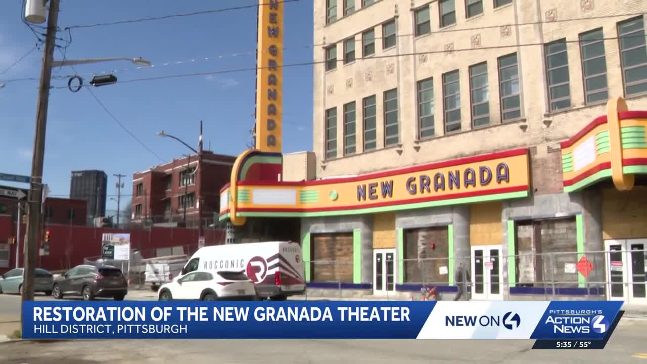 Historic New Granada Theater in Pittsburgh's Hill District nearly ready ...