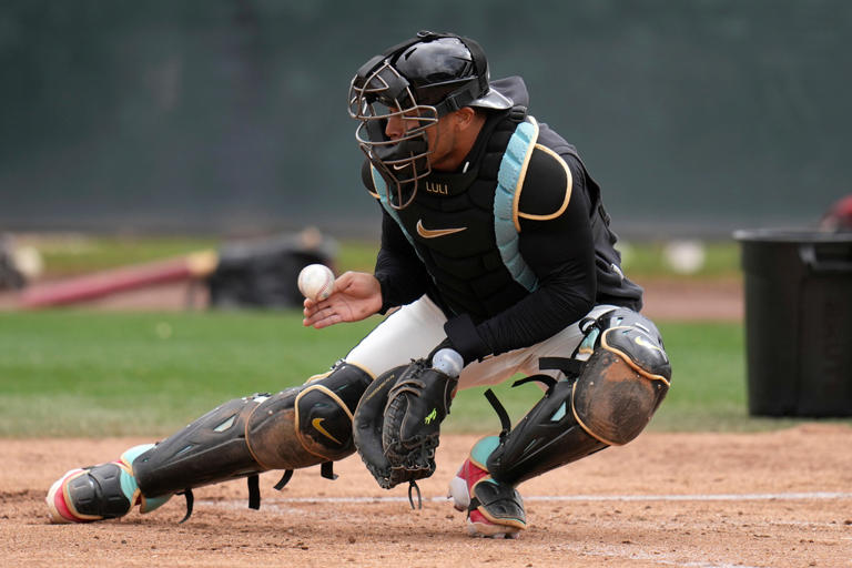 D-backs catcher Gabriel Moreno scratched from lineup with forearm ...