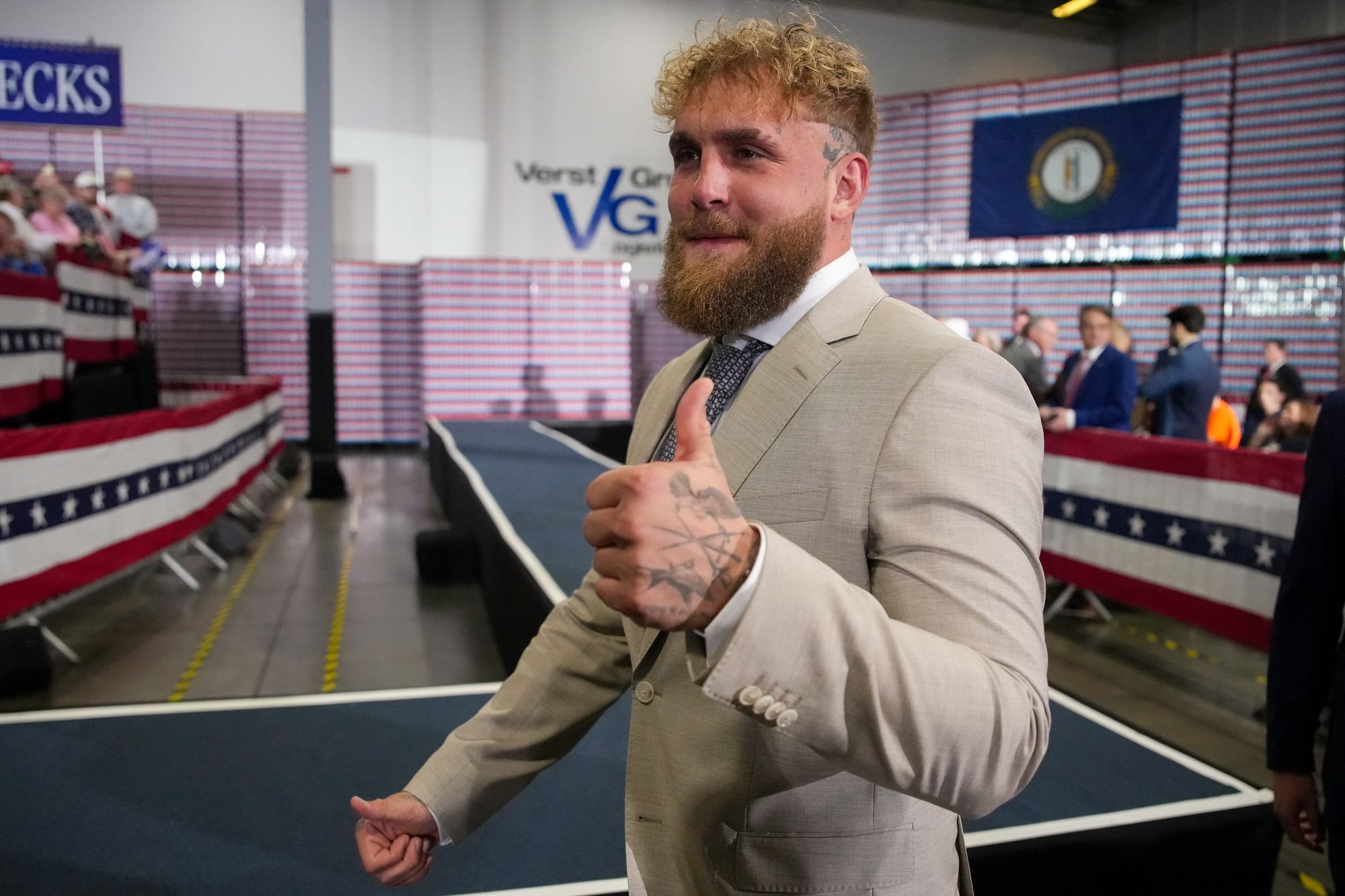 Trump tells Jake Paul what it was like to get shot at Butler rally