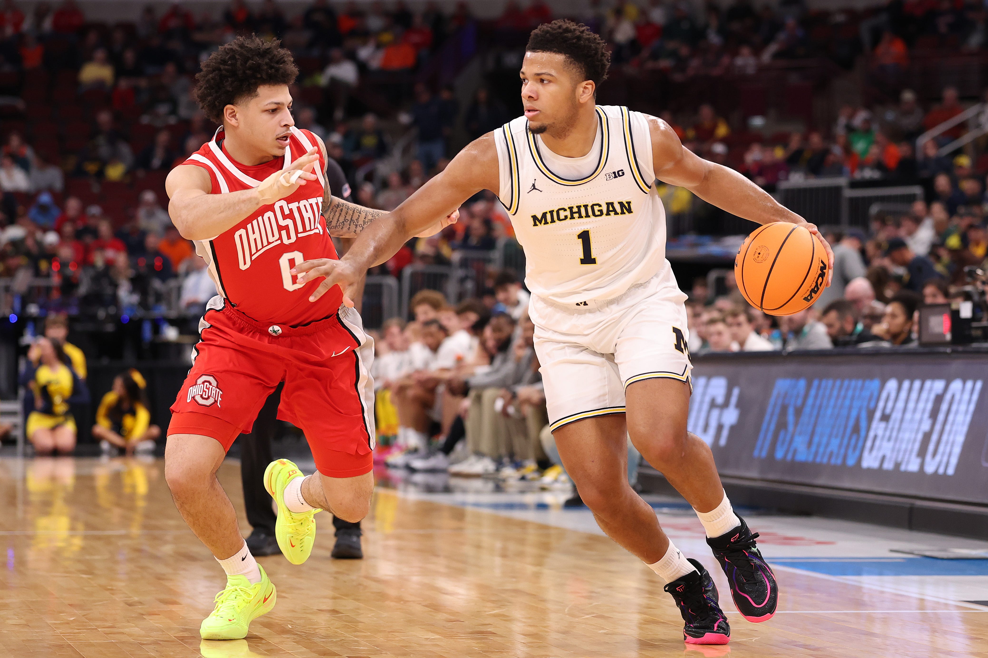 Michigan freshman Trey McKenney reminds everyone he's got game, too