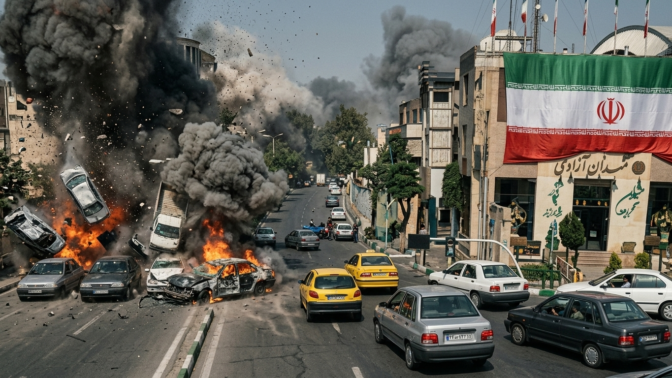Watch the first strikes that started the Iran war