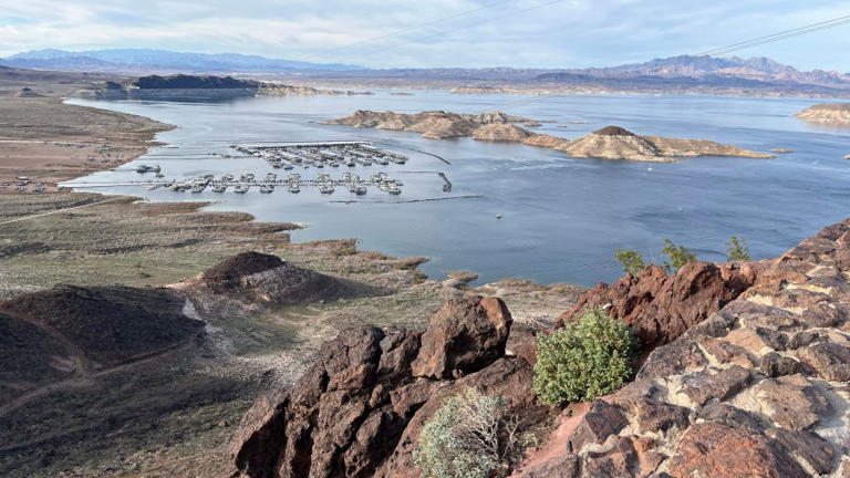 Lake Mead keeps dropping toward new low while Lake Powell gets a spring ...