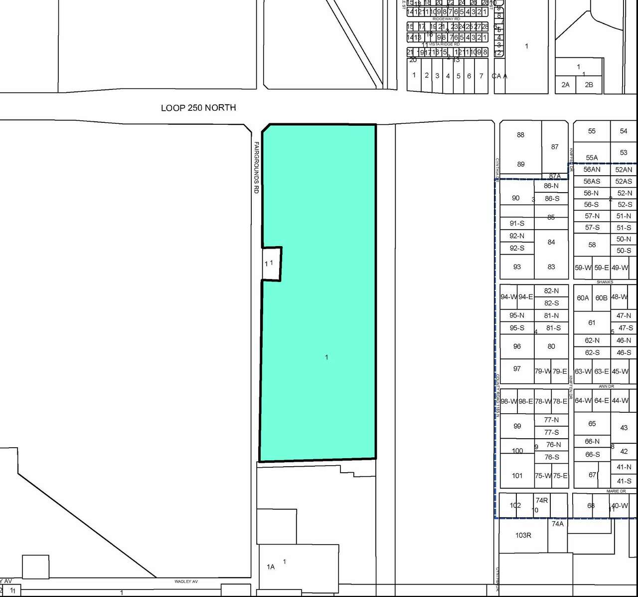 Plan would divide 111-acre site into nine lots in Midland
