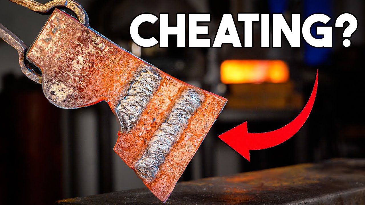 Watch me forge an axe: a DIY adventure! 🔨