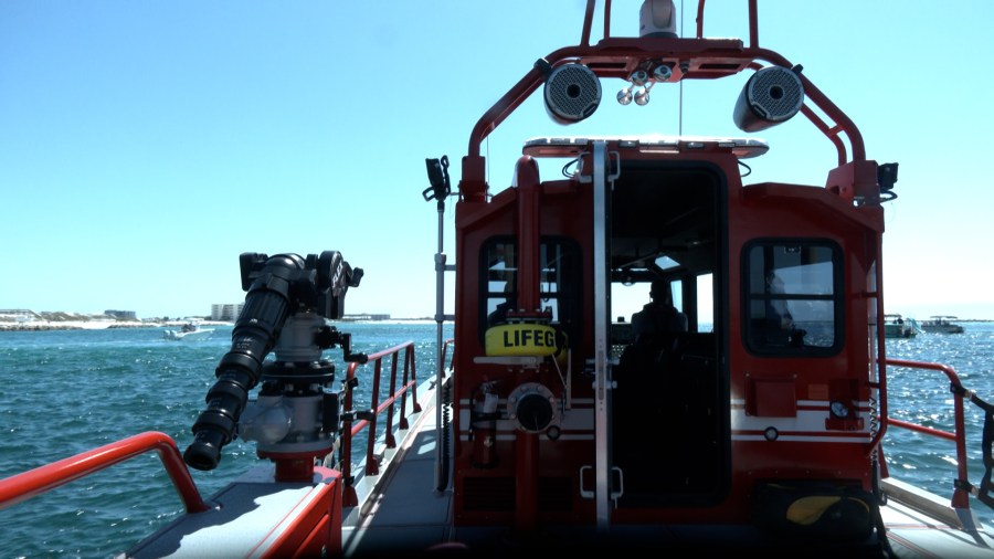 Destin Fire Rescue’s new boat ready for fire and medical aid