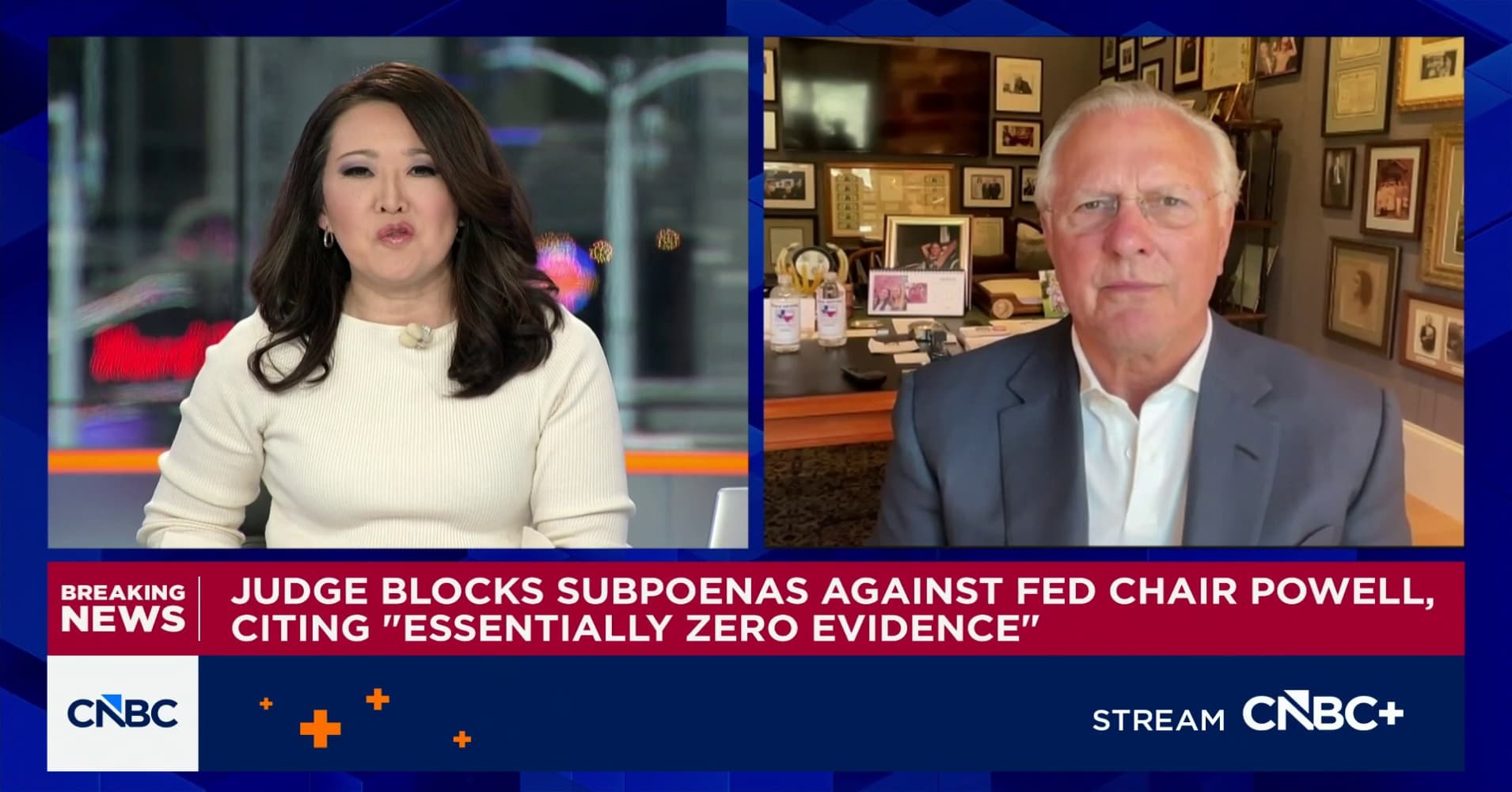 Fmr. Dallas Fed President Richard Fisher of Powell investigation: Pirro ...