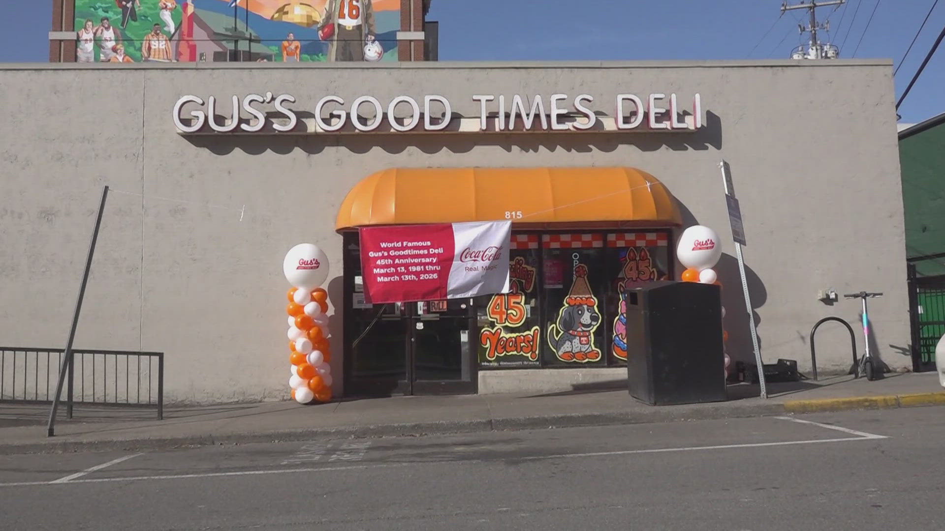 Knoxville's Gus's Good Times Deli celebrates 45 years