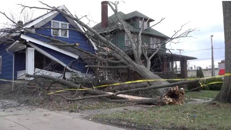 High winds strike northeast Ohio with strong gusts upwards of 60 mph: A ...